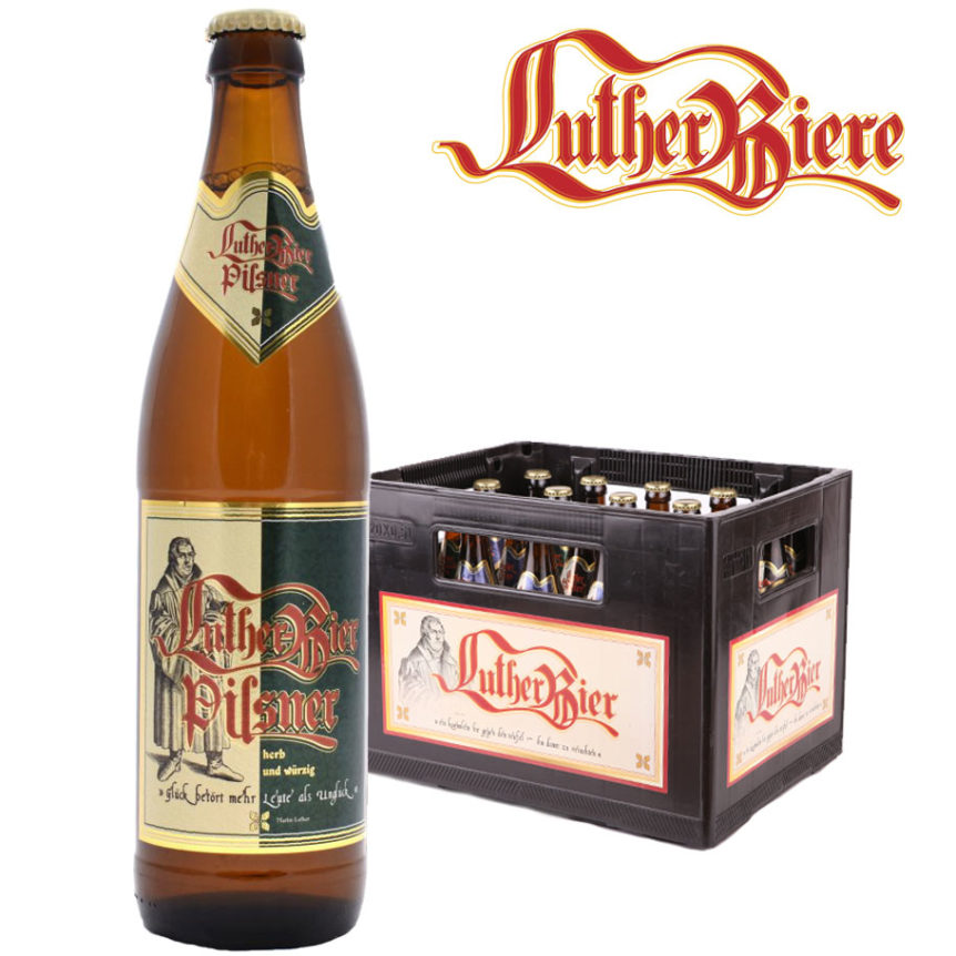 Luther Bier Pilsner | Brauerei Neunspringe